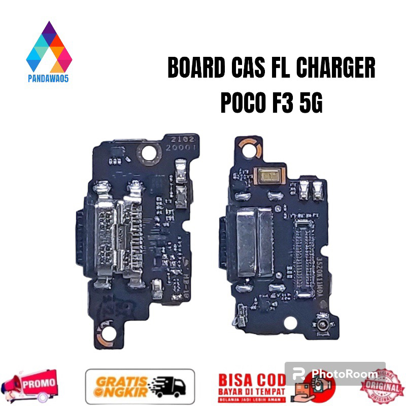 Jual Pcb Konektor Charger / Papan Con Cas Xiaomi Poco F3 5G Original ...