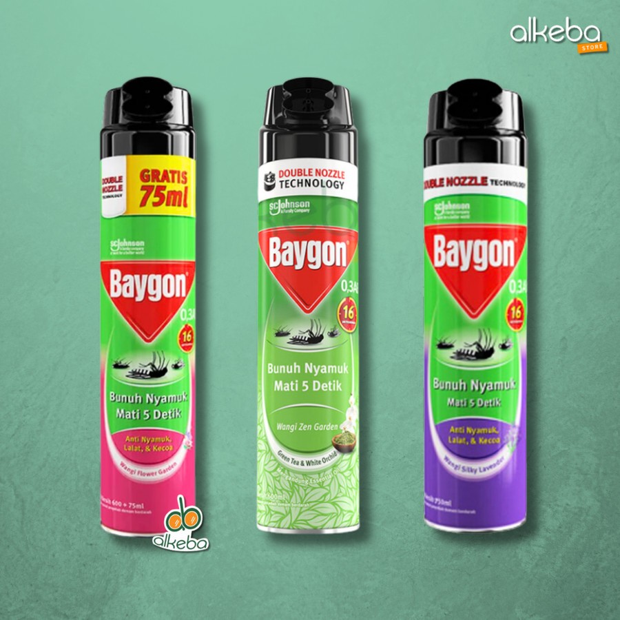 Jual Baygon 600 ml pembasmi nyamuk kecoa | Shopee Indonesia