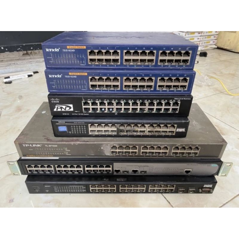 Jual Switch hub 24 port Ethernet | Shopee Indonesia