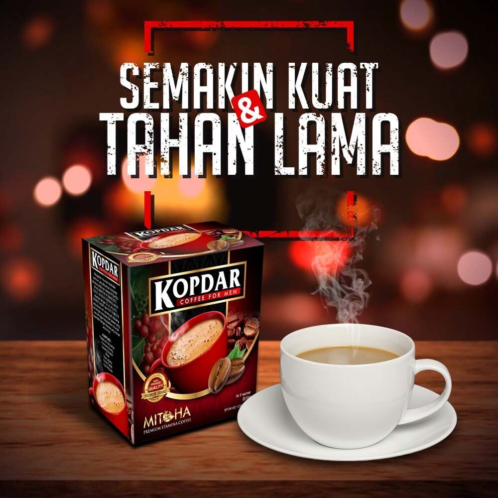 Jual KOPI KOPDAR INSTANT MENJAGA STAMINA ASLI ORIGINAL ISI 5 SACHET ...