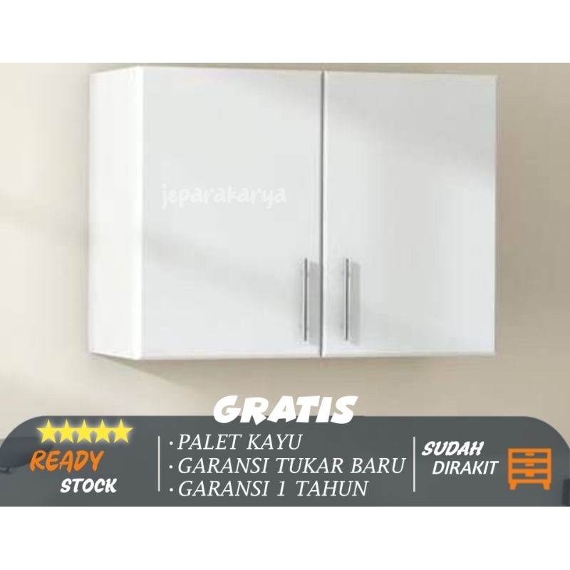 Jual Kitchen Set Atas 2 Pintu Minimalis Lemari Gantung Minimalis ...