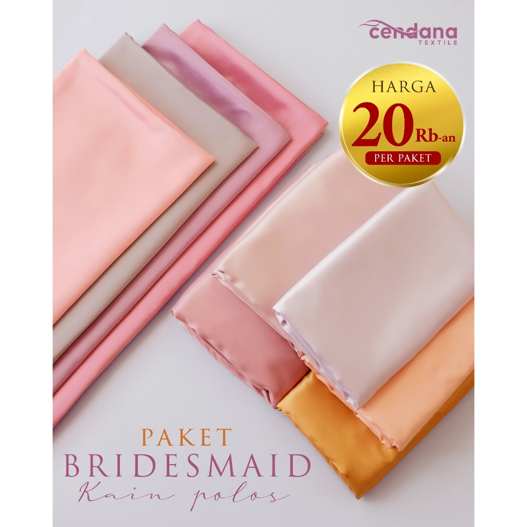 Jual Kain Satin Silk Velvet PREMIUM Bahan Dress, Dalaman, Bridesmaid ...