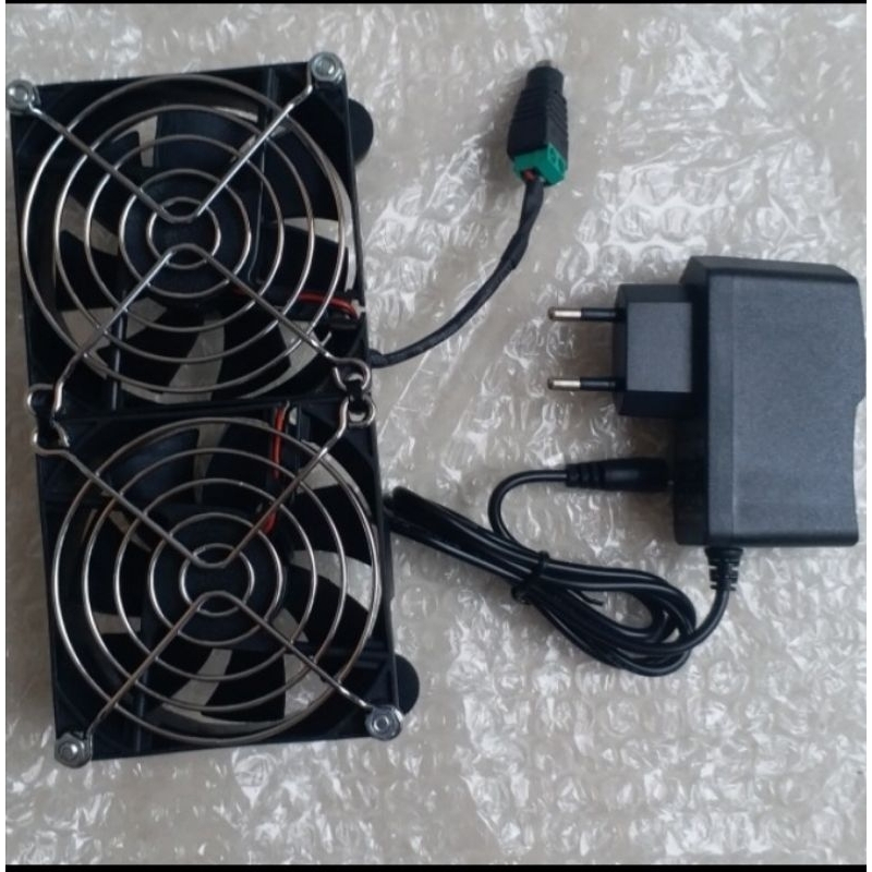 Jual Kipas Pendingin stb Set top box Laptop Router Wifi Modem doble fan ...