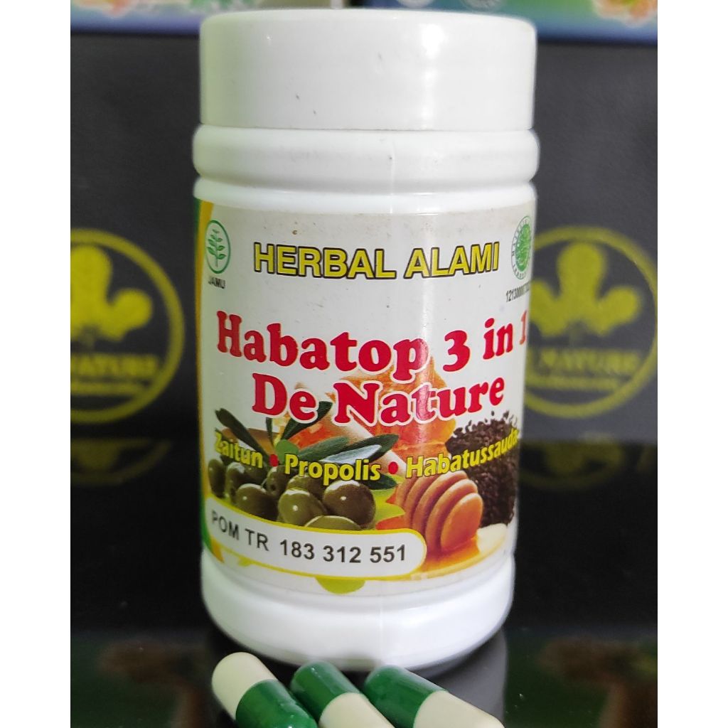 Jual HABATOP 3 IN 1 ASLI ISI 50 KAPSUL UNTUK PENGOBATAN SEGALA JENIS ...