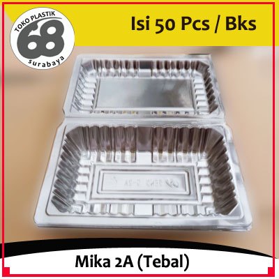 Jual Mika 2A for Lunch Box / Bakery Dimension Isi 50 Pcs | Shopee Indonesia
