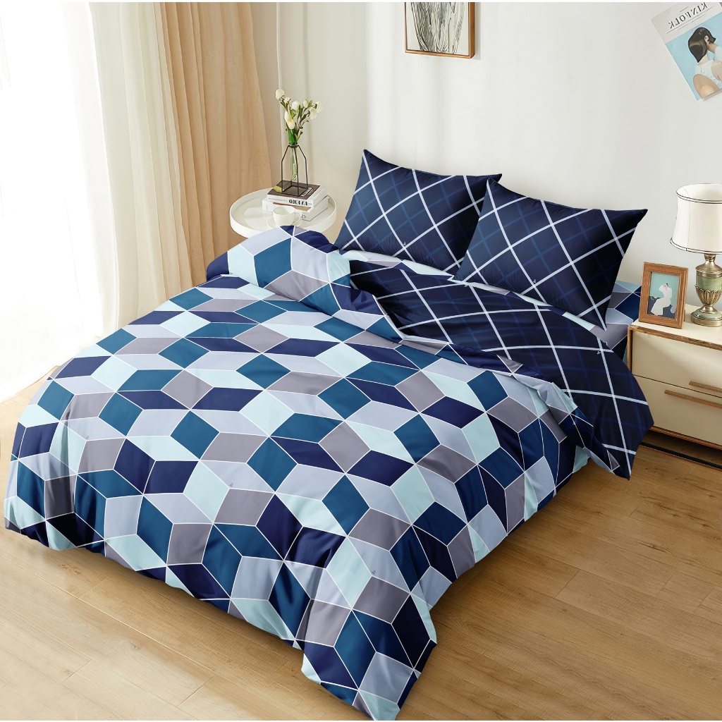 Jual Aloha - Bed Cover Set Queen 160x200 Tinggi 20 Fitted - Motif dan ...
