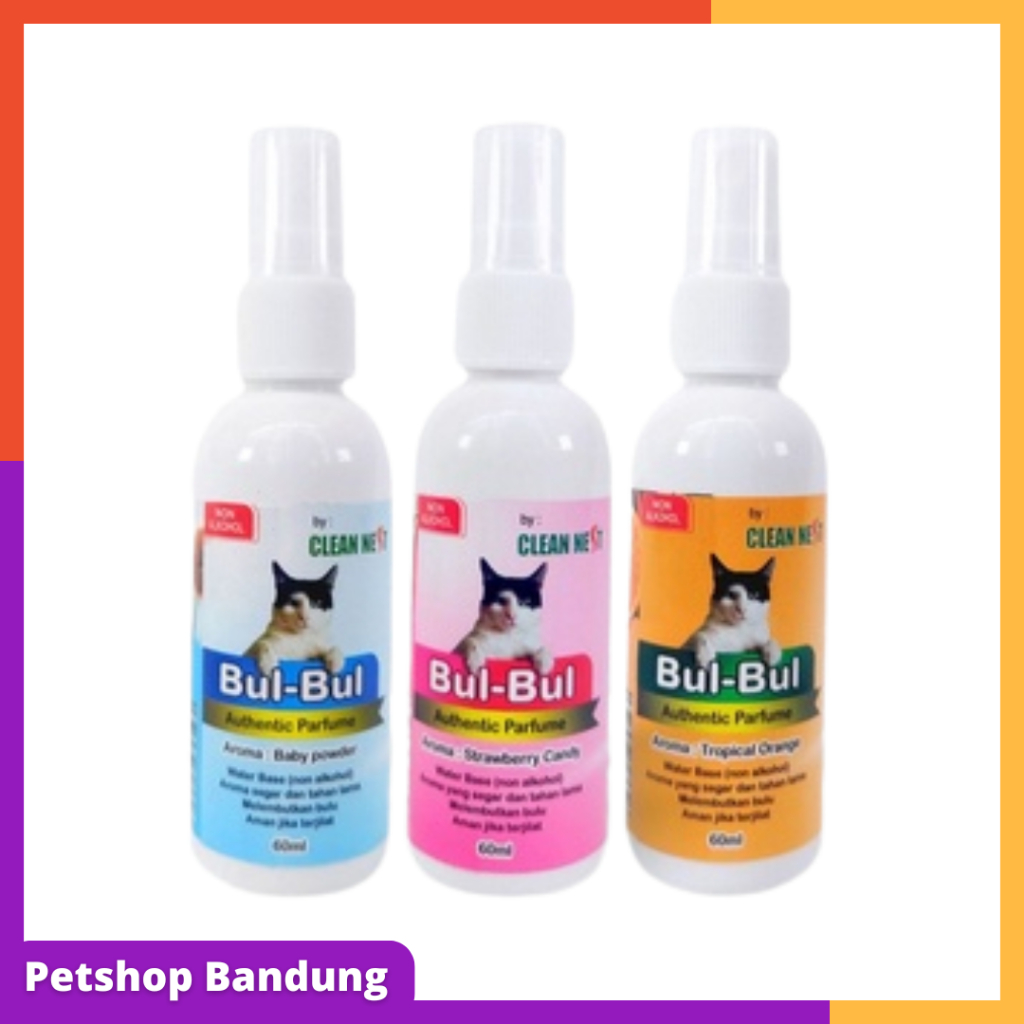Jual PETSHOP BANDUNG BUL-BUL 60ml - Parfum Wewangian Cologne Kucing ...