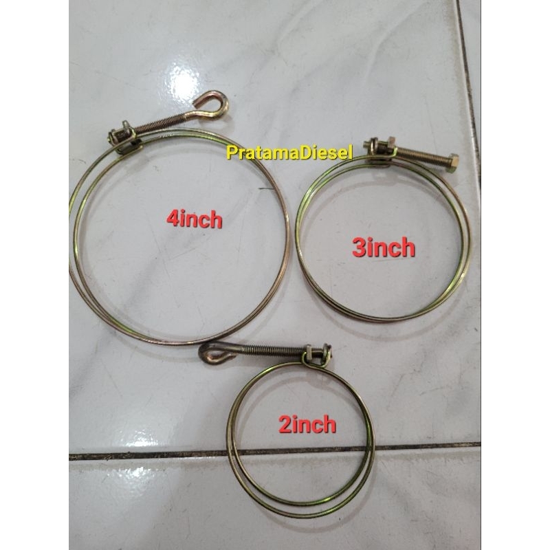 Jual Klem Clem Selang 2inch 3inch 4inch Pompa air sawah irigasi 3inch ...
