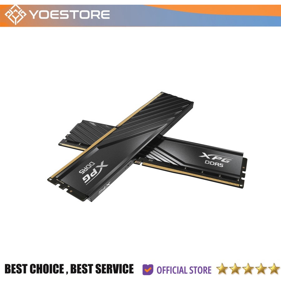 Jual ADATA XPG LANCER BLADE DDR5 Memory 2x16GB 32GB PC 5600Mhz BLACK ...