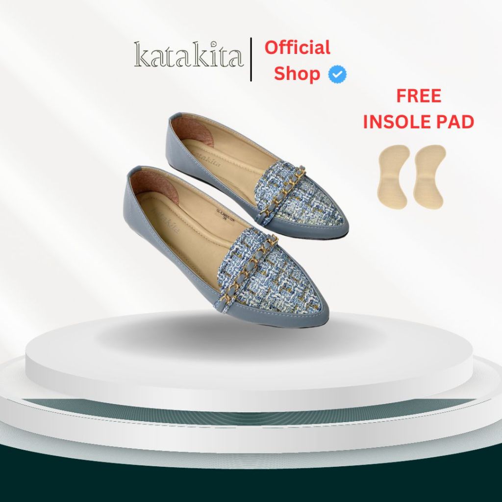 Jual Katakita Deva Flatshoes Wanita / Sepatu kantor wanita | Shopee Indonesia