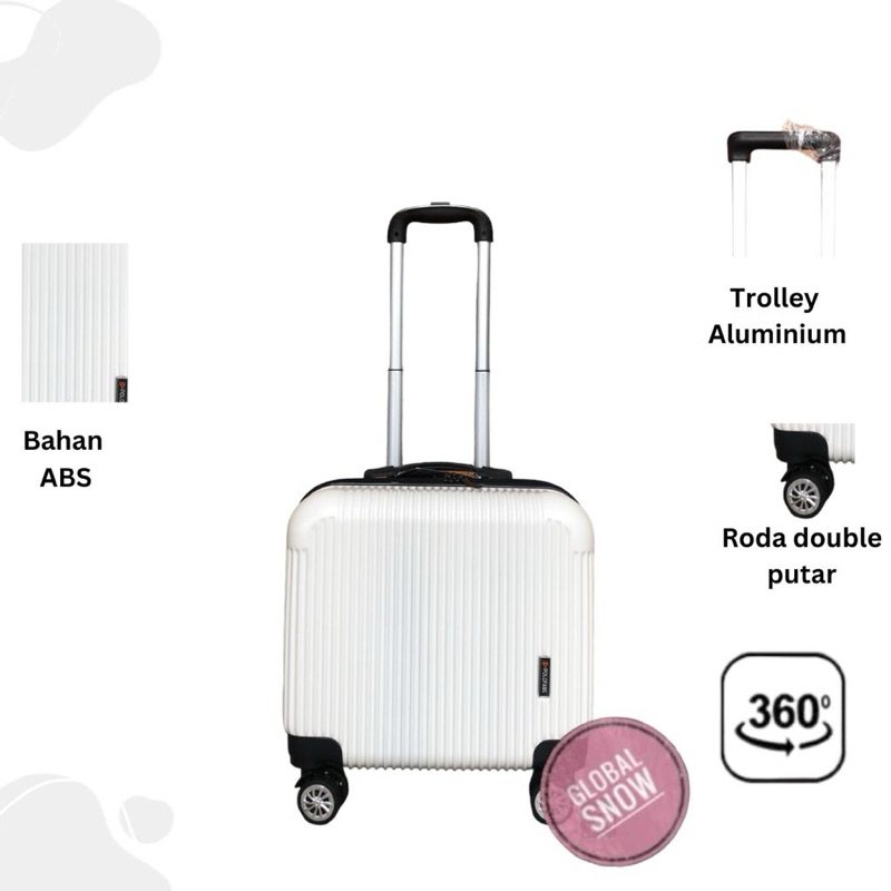 Jual Koper 17inch Polo Fans Global Snow / Koper 17 inch Travel / Koper ...