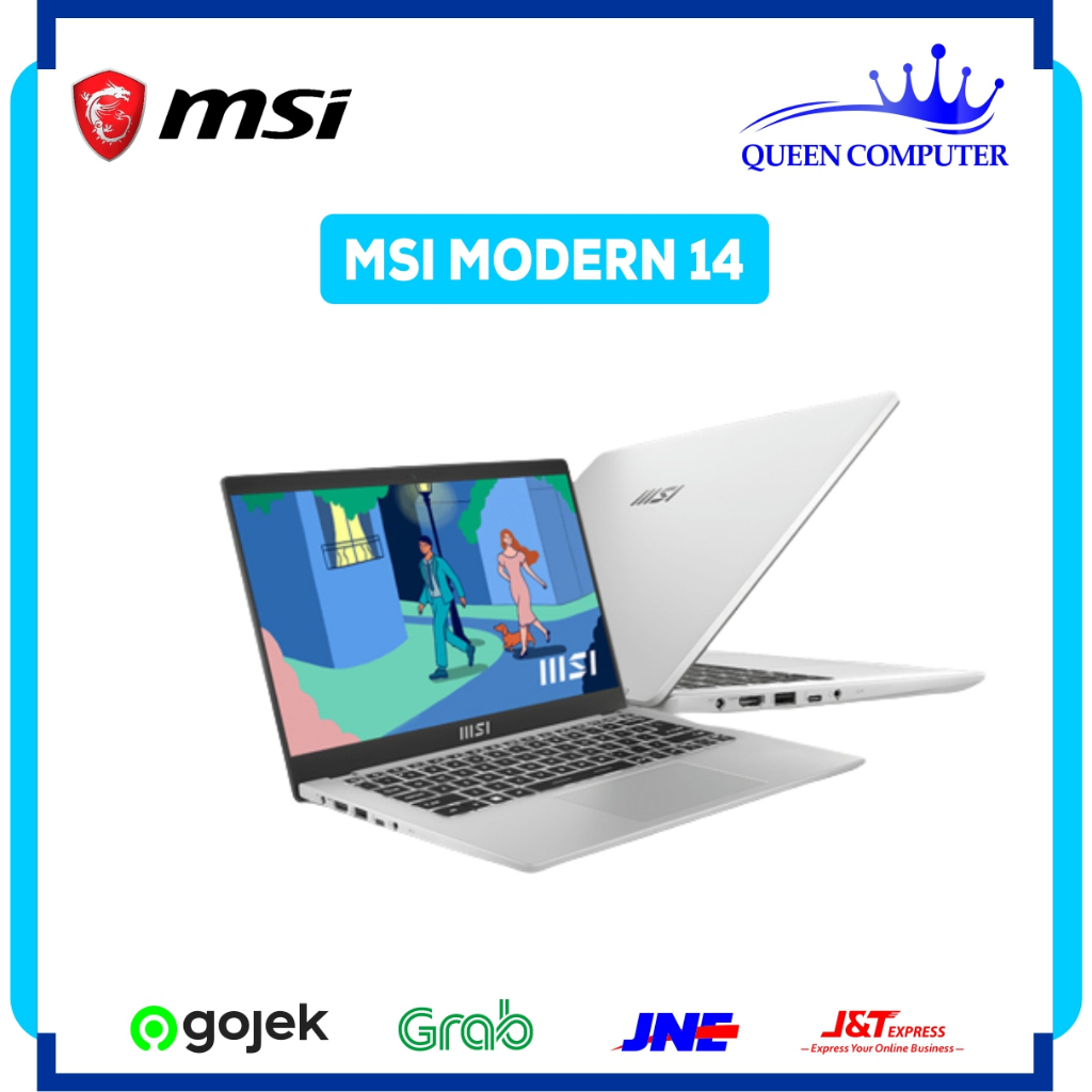 Jual Laptop MSI Modern 14 Core i5 1235U 8GB 512GB W11 OHS | Shopee ...