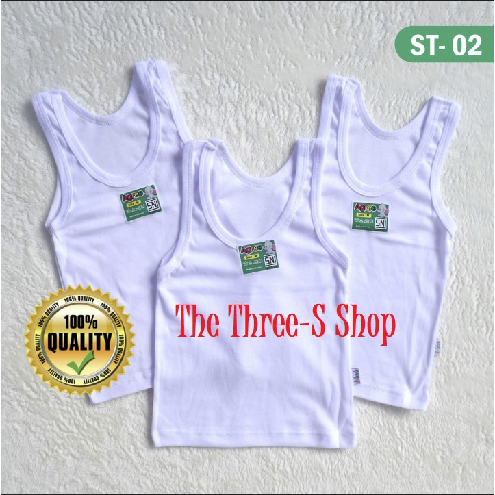 Jual Singlet anak agree kids ST02/kaos kutang anak agree kids | Shopee ...