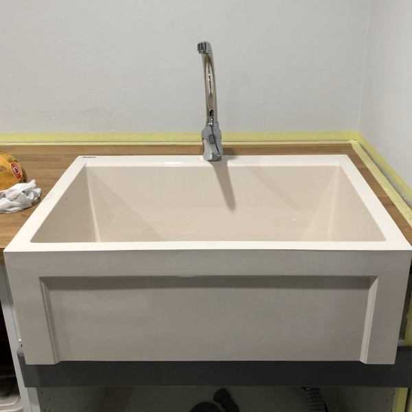 Jual Laundry Sink Marble Top Table Scarlet | Shopee Indonesia