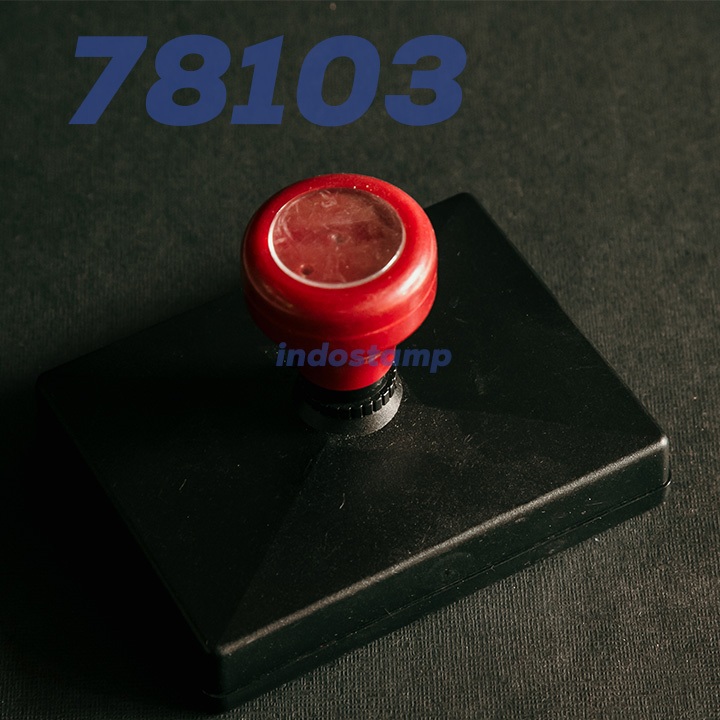 Jual gagang stempel 78103 kotak 78mm 103mm automatic flash stamp handle ...