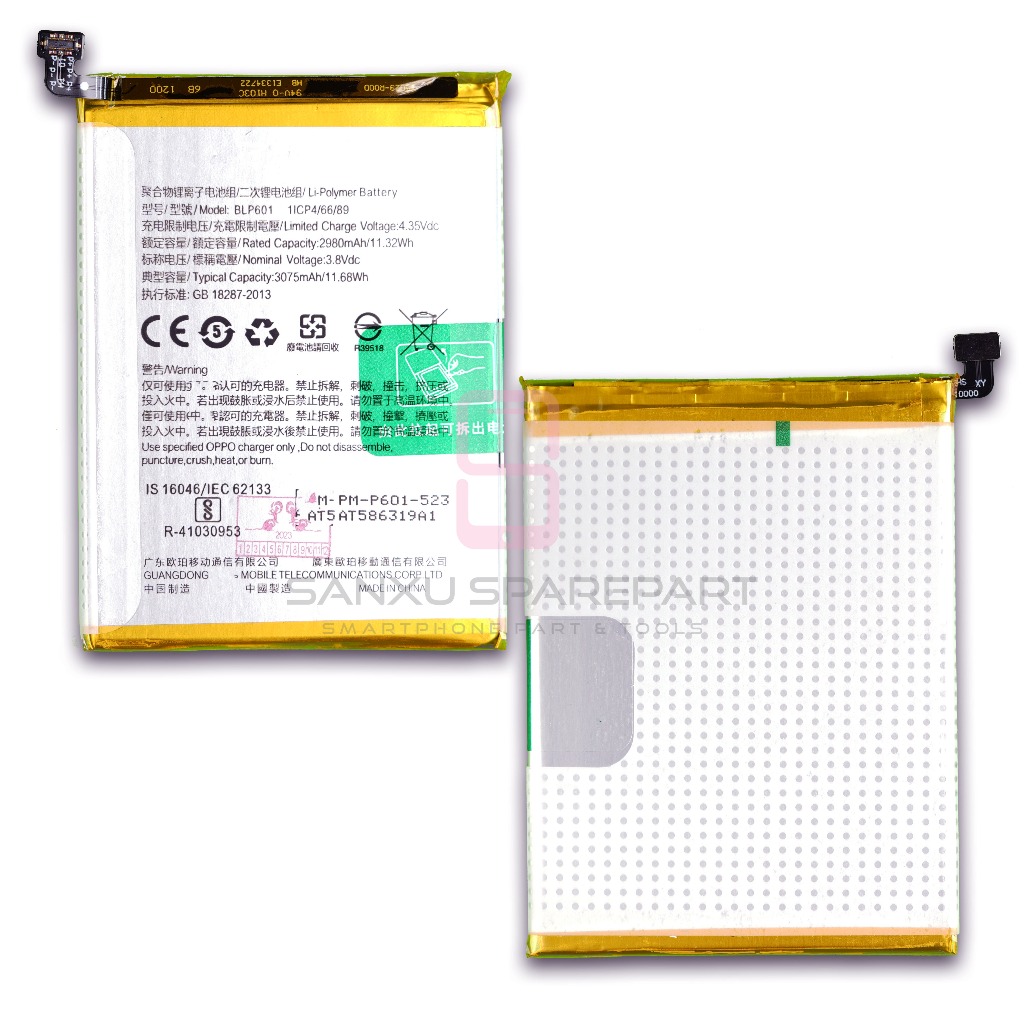 Jual Baterai BLP601 Oppo F1S BLP-601 / Battery Batrai Batre | Shopee ...
