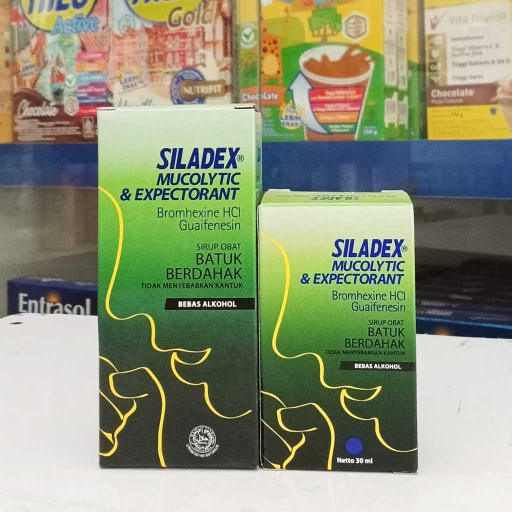 Jual SILADEX Mucolytic & Expectorant Untuk Batuk Berdahak | Shopee ...