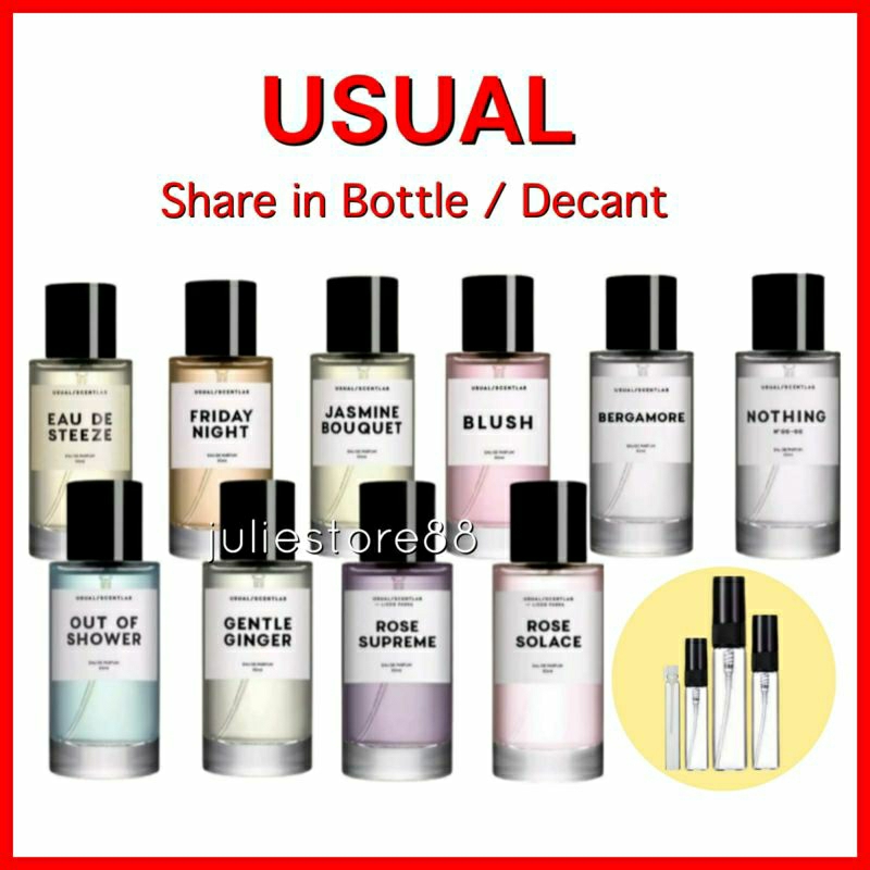 Jual (Share / Decant) Usual Unusual Scentlab Parfum Smells like nothing ...