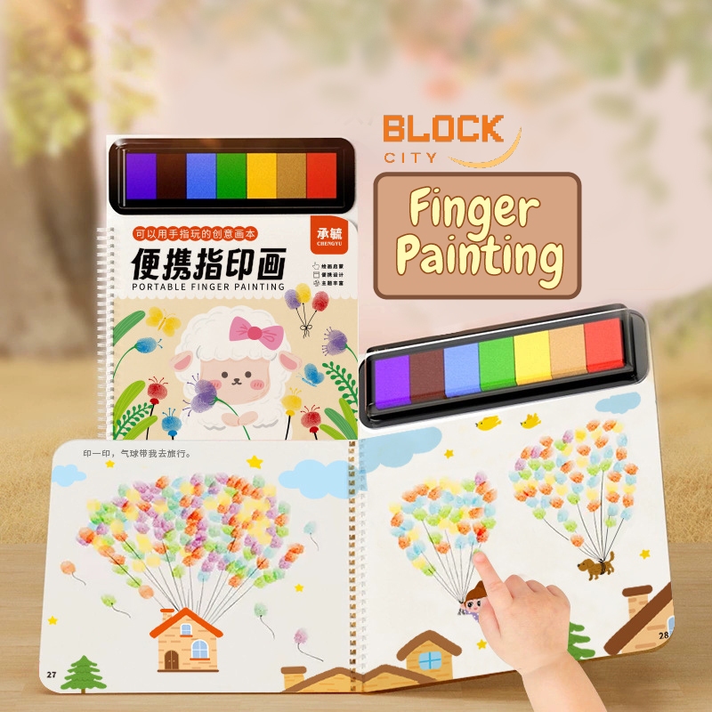 Jual BLOCK CITY / FINGER PAINTING / MEWARNAI PRAKARYA SENI / STAMP ...