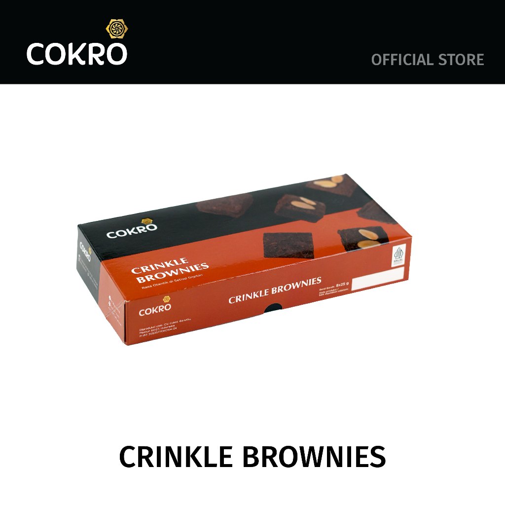 Jual Cokro - Crinkle Brownies | Shopee Indonesia