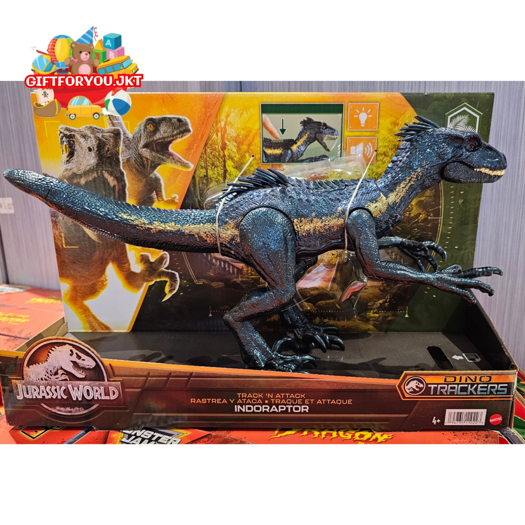 Jual Jurassic World Indoraptor Track N Attack Dino Tracker Original ...