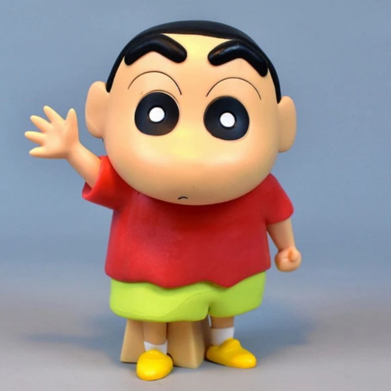 Jual shin chan figure besar pvc model berdiri / duduk cosplay Mcdonald ...