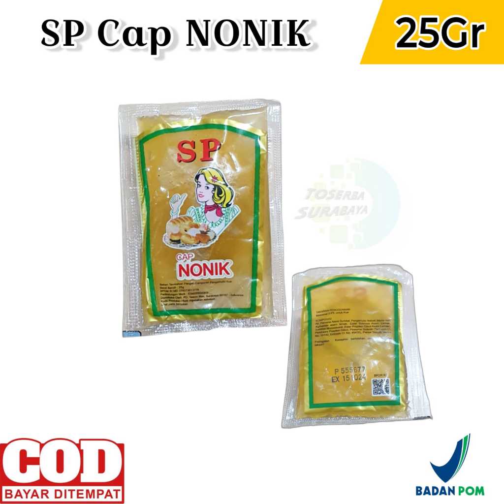 Jual SP Sachet Cap Nonik 25gr (Pengemulsi - Pelembut - Pengembang ...