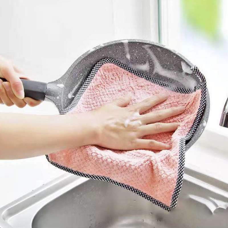 Jual LAP TANGAN Kain Handuk Pembersih Meja Piring Dapur Serbet ...