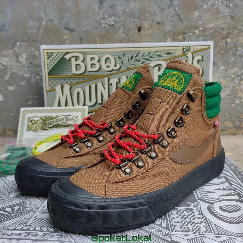 Jual Sepatu Compass Retrograde Bbq Mountain Boys BMB High Cabin Size 42 ...
