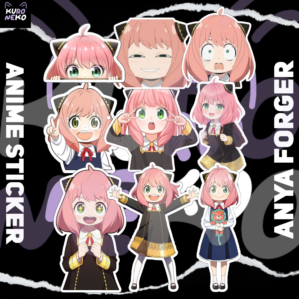 Jual STICKER ANIME ANYA FORGER SPY X FAMILY | Shopee Indonesia