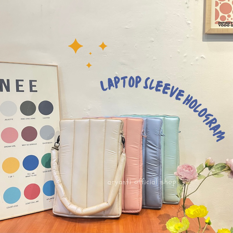 Jual Candy Series - Laptop Sleeve Hologram / Tas Laptop Puffy / Sleeve ...