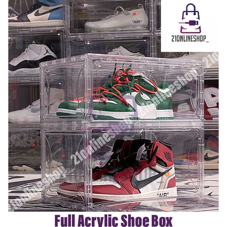 Jual Good Order Shoe Box Full Acrylic Kotak Sepatu Akrilik Box Sepatu ...