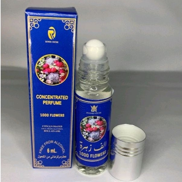 Jual Parfum Raiwand Seribu Bunga 1 Pcs Kemasan Roll On 6ml Non Alkohol ...