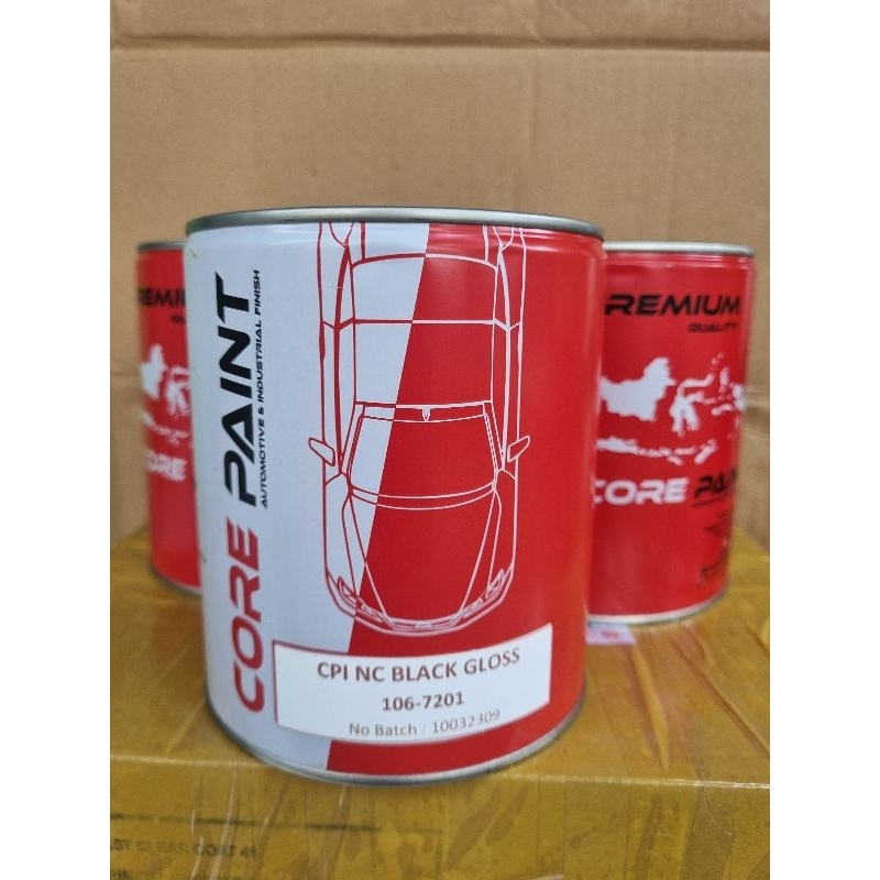 Jual cat hitam glossy nc core paint | Shopee Indonesia
