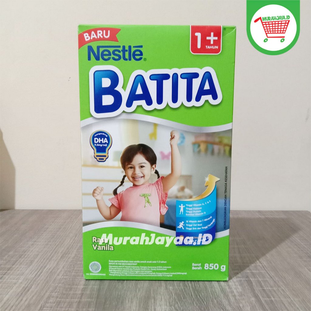 Jual OBRAL!!! Susu Nestle BATITA 1+ Vanila Susu Anak 1-3 Tahun Box 850g Batita 1+ Termurah ...
