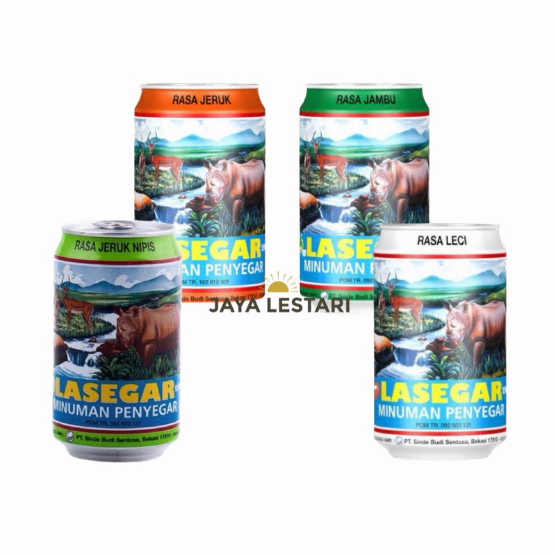 Jual Lasegar Minuman Penyegar Kaleng (4 Varian Rasa) (320ml) | Shopee ...