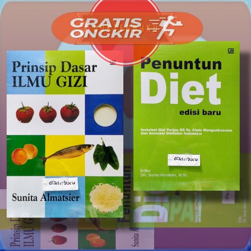 Jual PAKET 2 BUKU PRINSIP DASAR ILMU GIZI DAN PENUNTUN DIET EDISI BARU | Shopee Indonesia