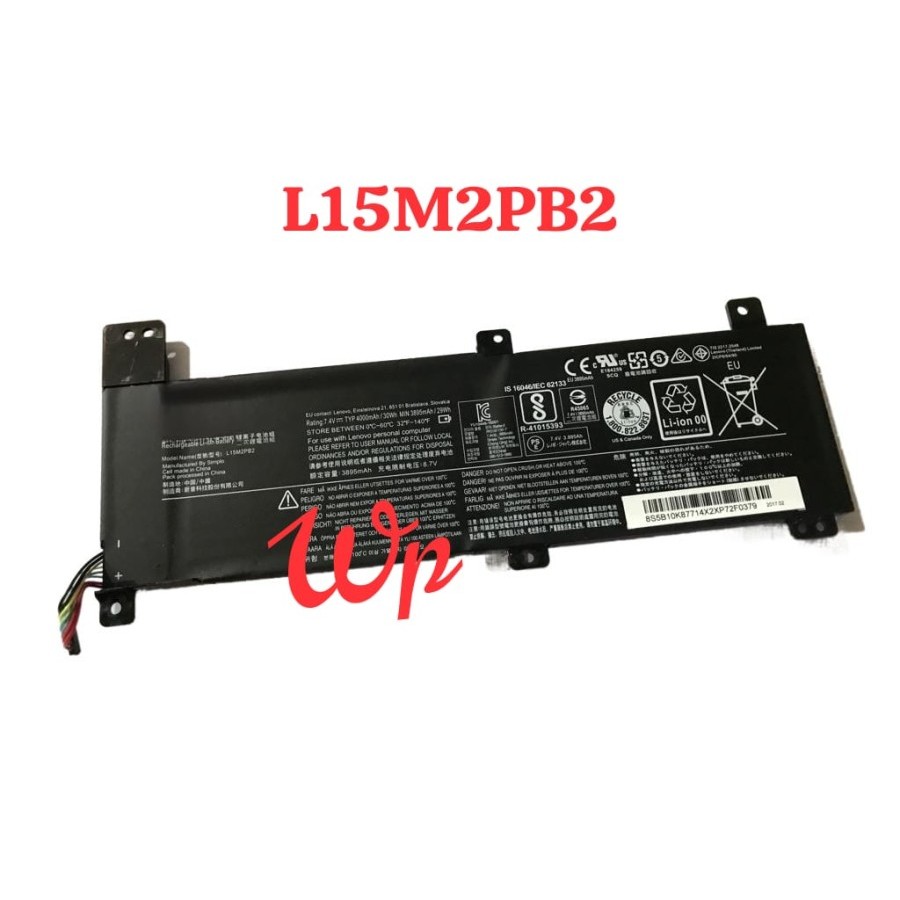 Jual Baterai Laptop Ideapad 310-14ISK L15L2PB2 L15M2PB2 L15M2PB3 ...