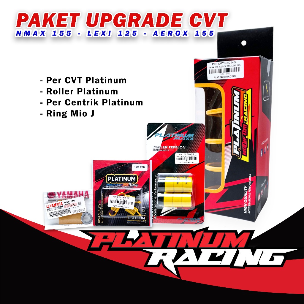 Jual PAKET UPGRADE CVT NMAX 155 KIRIAN MANGKOK KOPLING AEROX KAMPAS ...