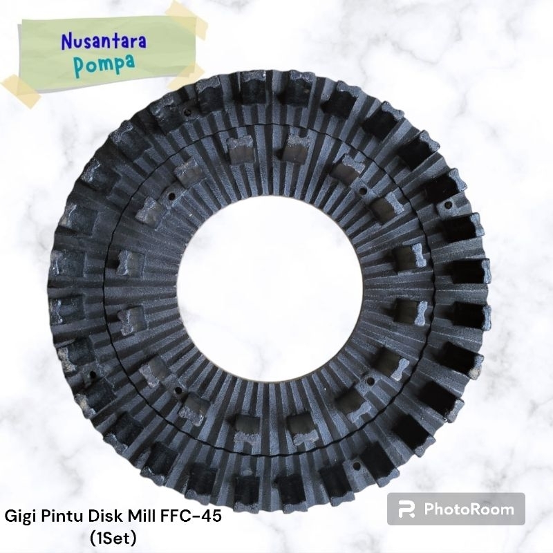 Jual Gigi Pintu Disk Mill FFC-45 / Gigi Pintu Penepung FFC 45 | Shopee ...