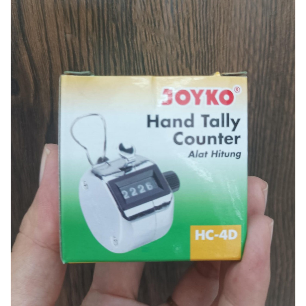 Jual TASBIH ANALOG Joyko Hand Counter HC-4DJA Penghitung Zikir Hitung ...
