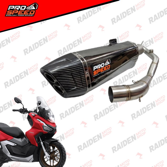 Jual Knalpot Prospeed Shark Black Honda ADV 160 Fullsystem | Shopee ...