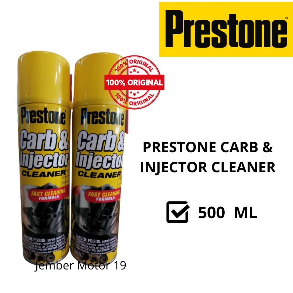Jual PRESTONE CARBURATOR/ KARBURATOR & INJECTOR CLEANER 500 ML-ORIGINAL ...
