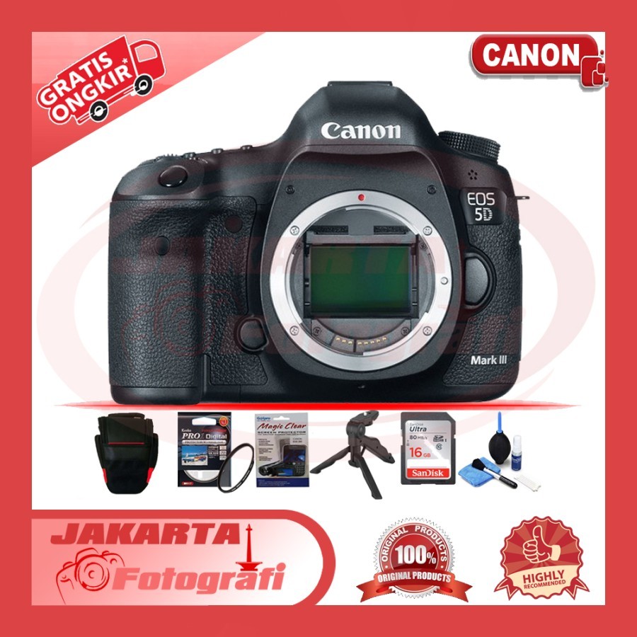 Jual Canon EOS 5D Mark III DSLR Camera (Body Only) | Shopee Indonesia