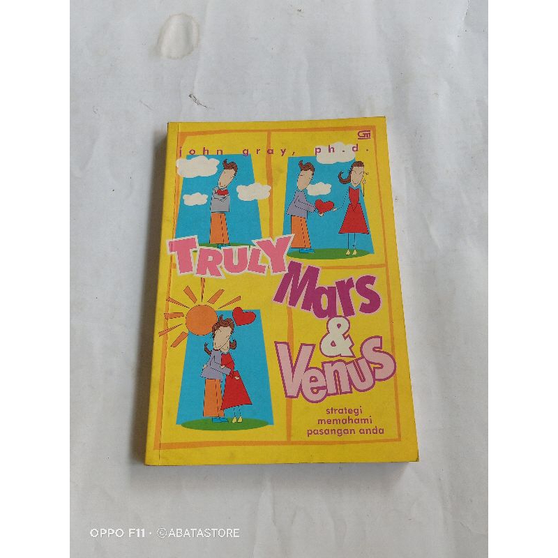 Jual BUKU TRULY MARS & VENUS JOHN GRAY PH D | Shopee Indonesia