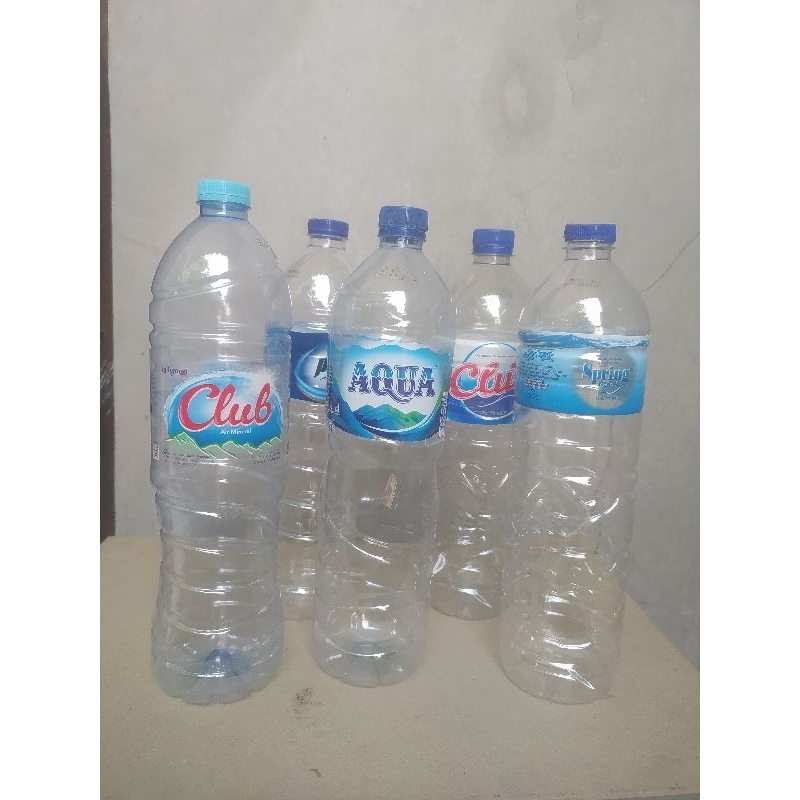 Jual Botol bekas air mineral 1,5 L / 1500ml | Shopee Indonesia