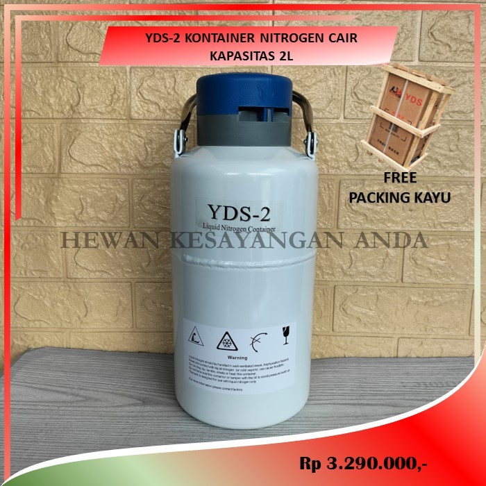 Jual YDS-2 Kontainer Nitrogen Cair Kapasitas 2 Liter | Shopee Indonesia
