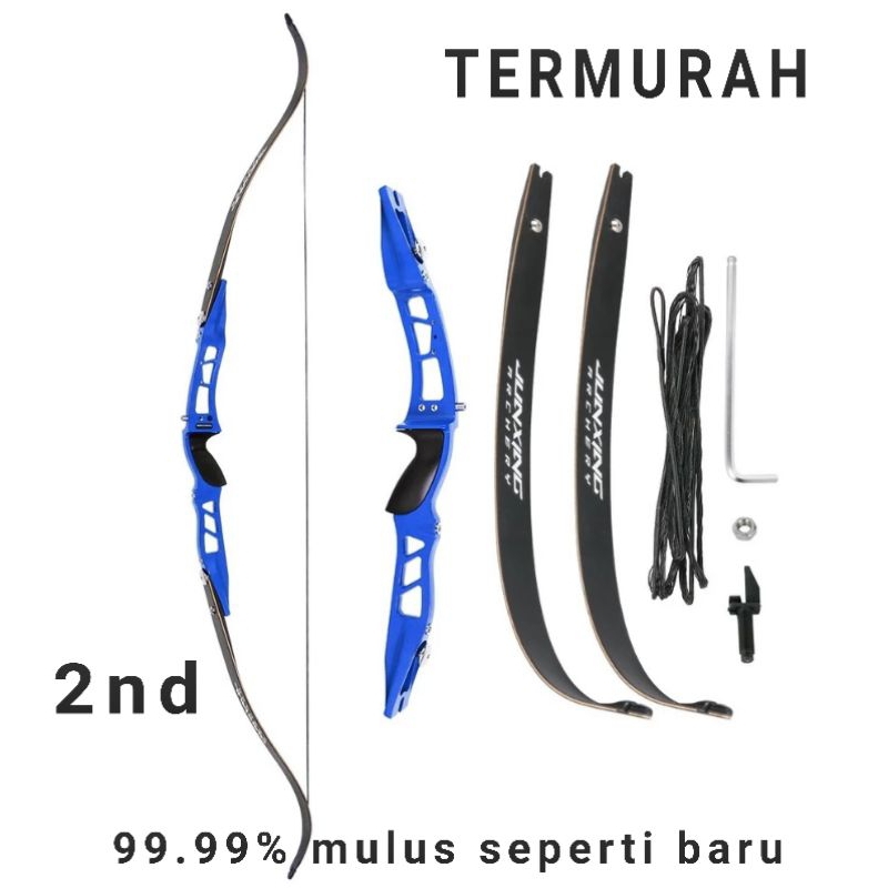 Jual Busur Panah Standard ILF junxing F167 Recurve Bow banyak bonus ...