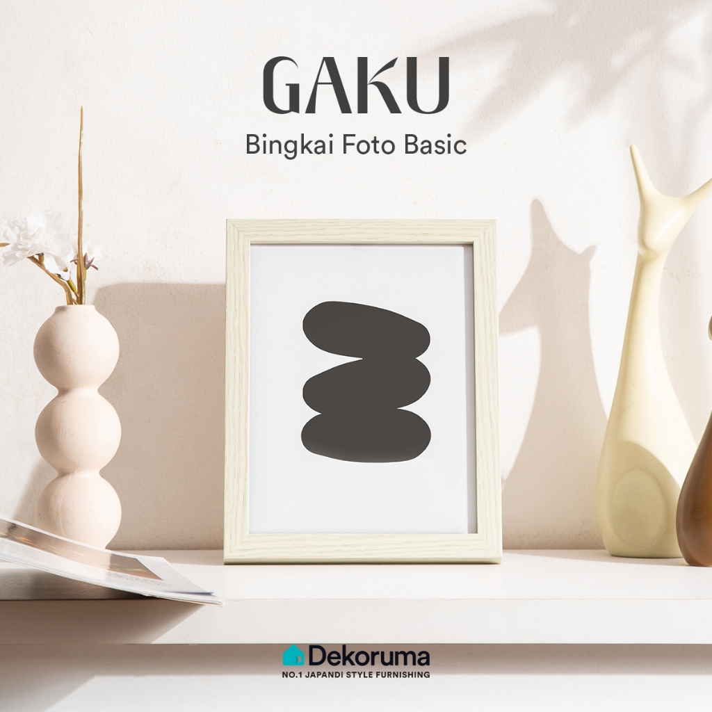 Jual Dekoruma GAKU Bingkai Foto Basic 6R/A5 15 x 20 cm | Shopee Indonesia