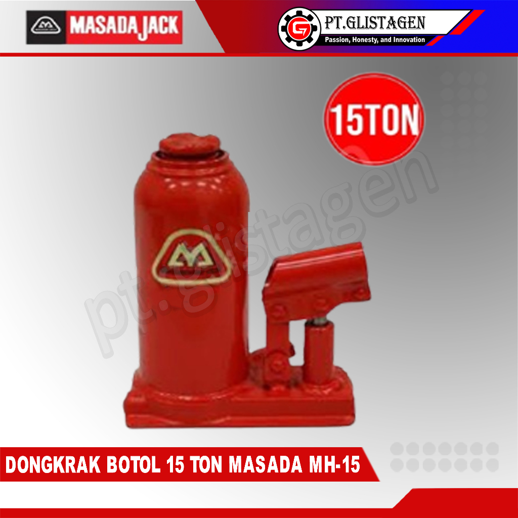Jual MASADA MH15 15 TON - Dongkrak Botol Mobil 15 Ton MH-15 ORIGINAL JAPAN | Shopee Indonesia